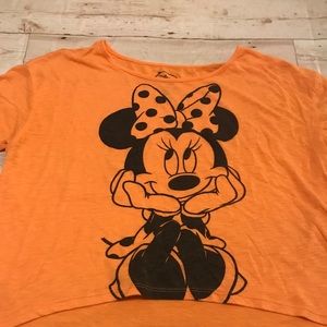 Disney | Tops | Minnie Mouse Crop Top | Poshmark